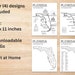 Florida Map With Cities and Counties | Coloring Worksheet, Major ...