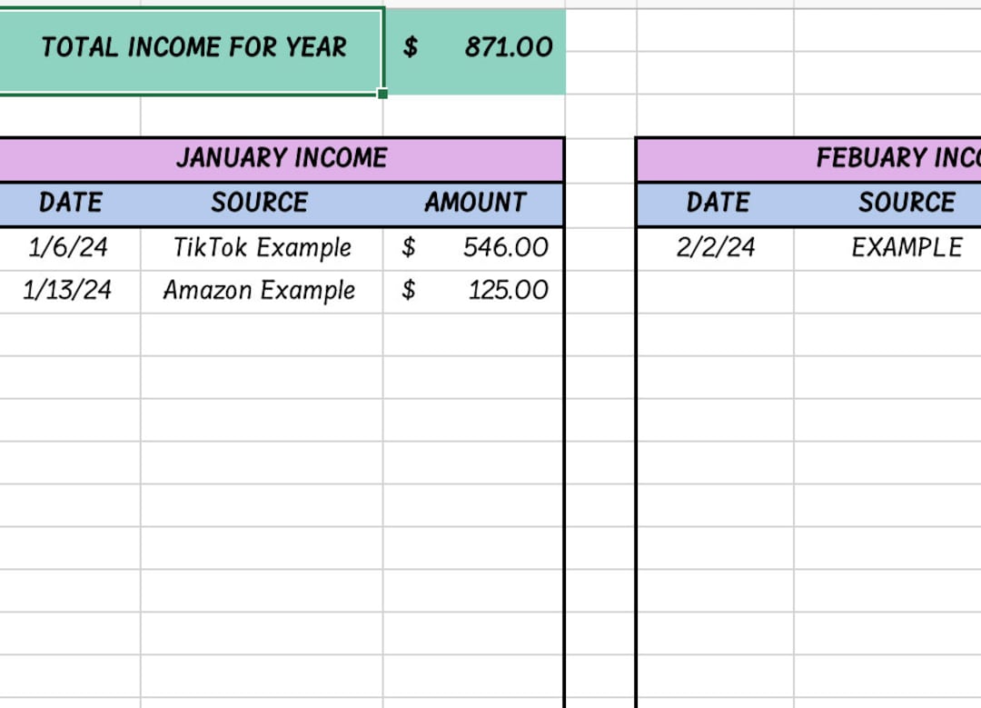 Income & Expense Tracker - Great for 1099, Self-employed, Influencers ...