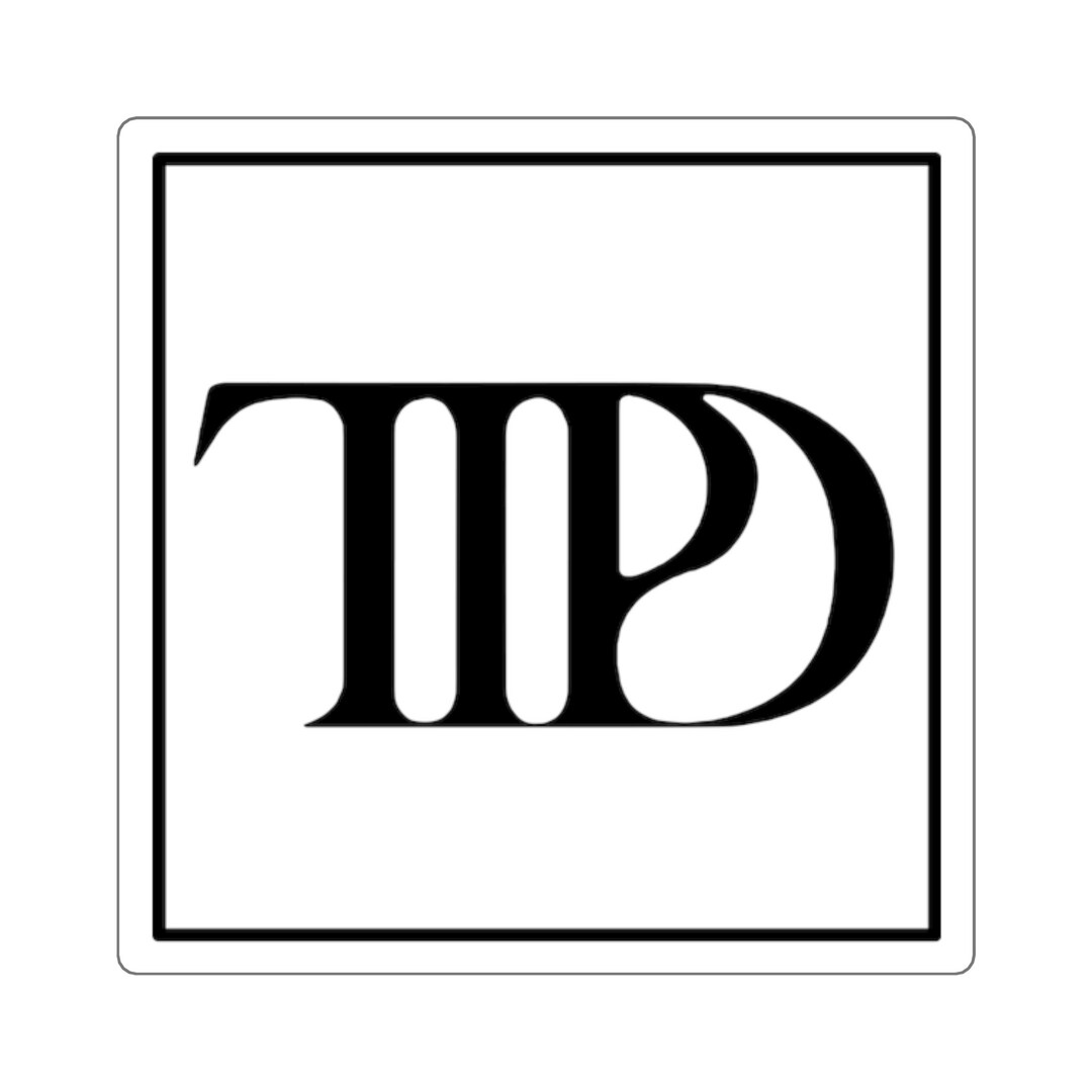 TTPD Sticker With Border - Etsy