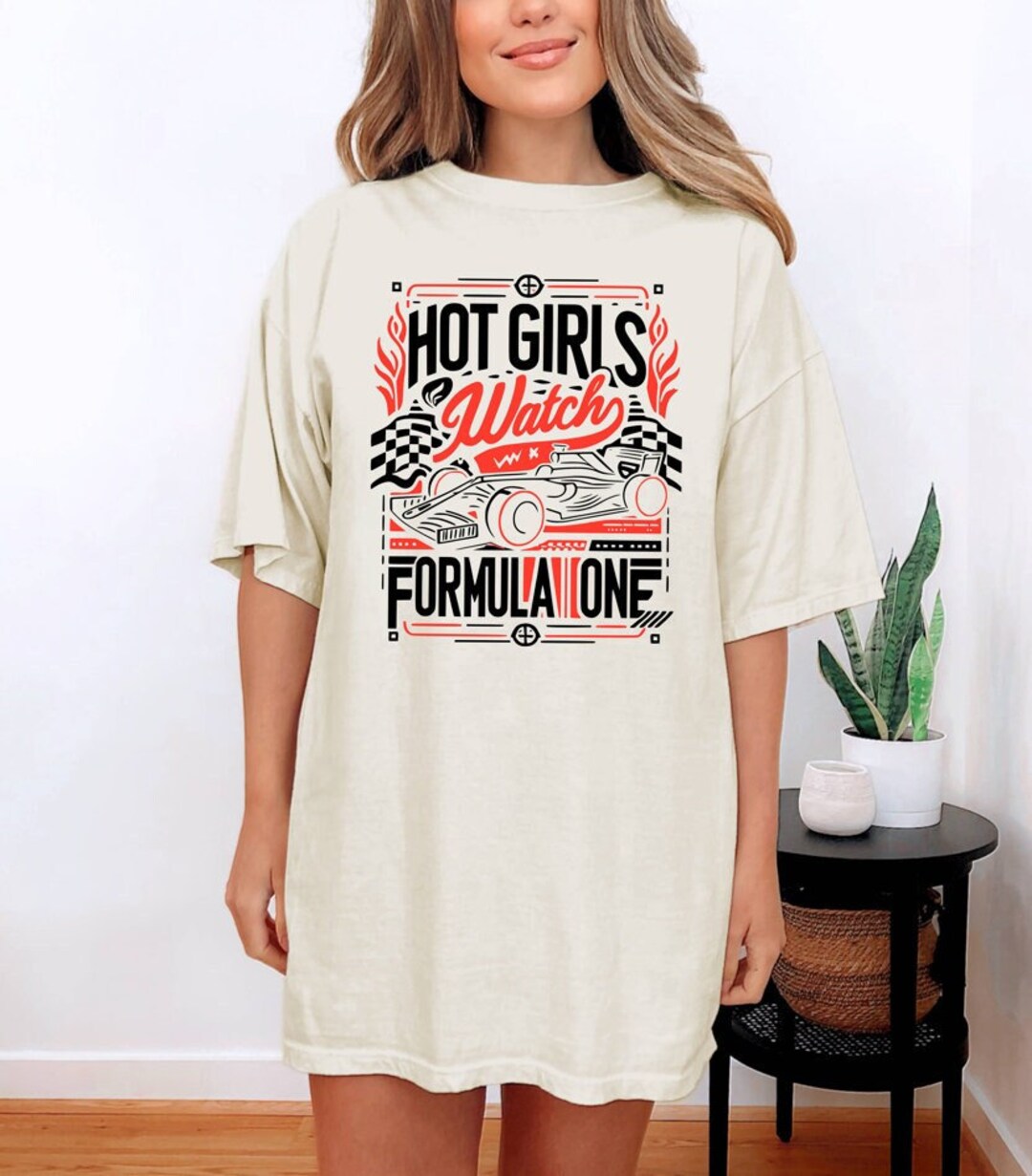 Formula One Shirt, Formula 1 Gift, F1 Merch, Hot Girls Watch Formula 1 ...