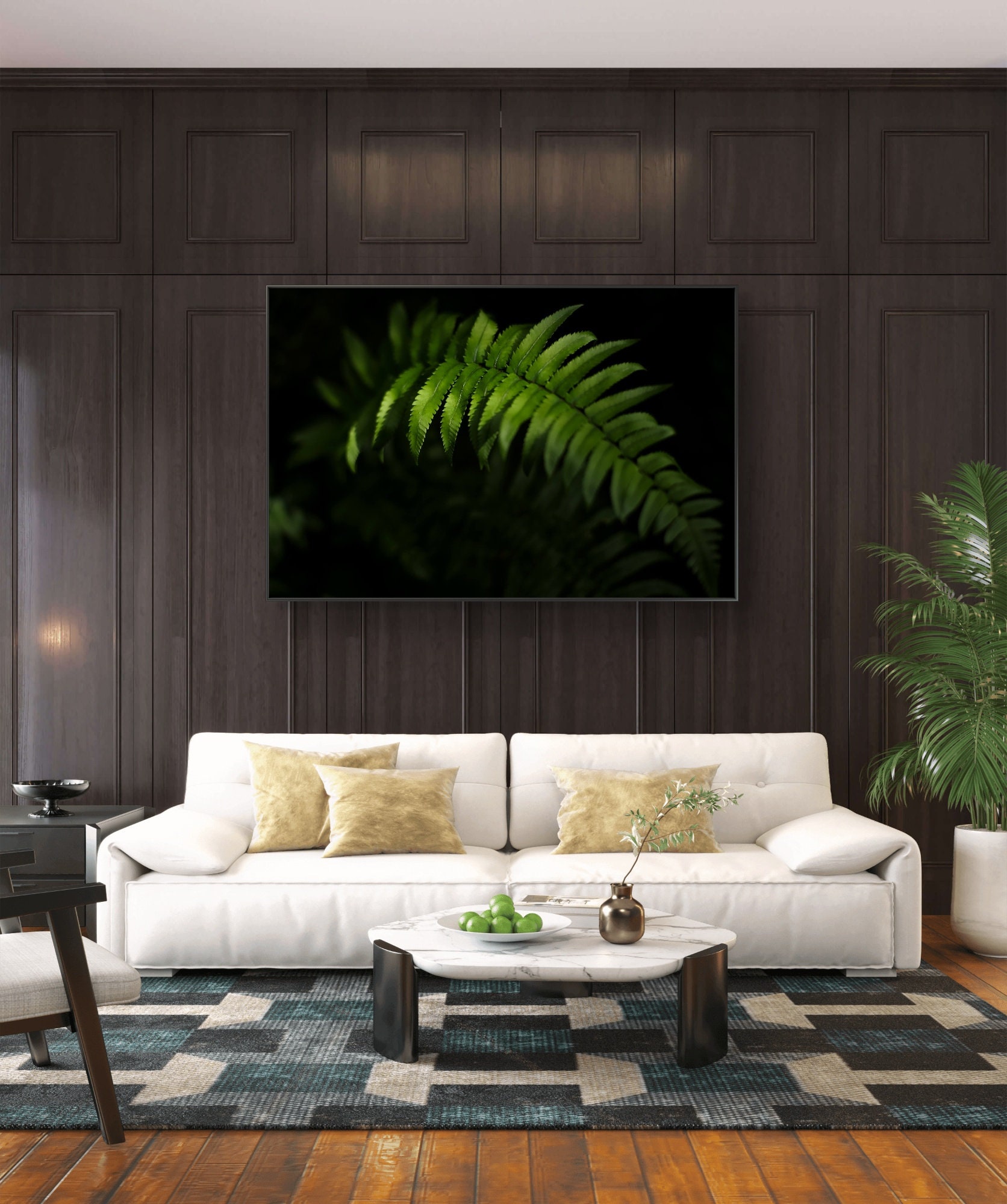 Fern Leaf Photo Print, Canvas Print, Home Decor, Canvas Wall Art, Wall ...