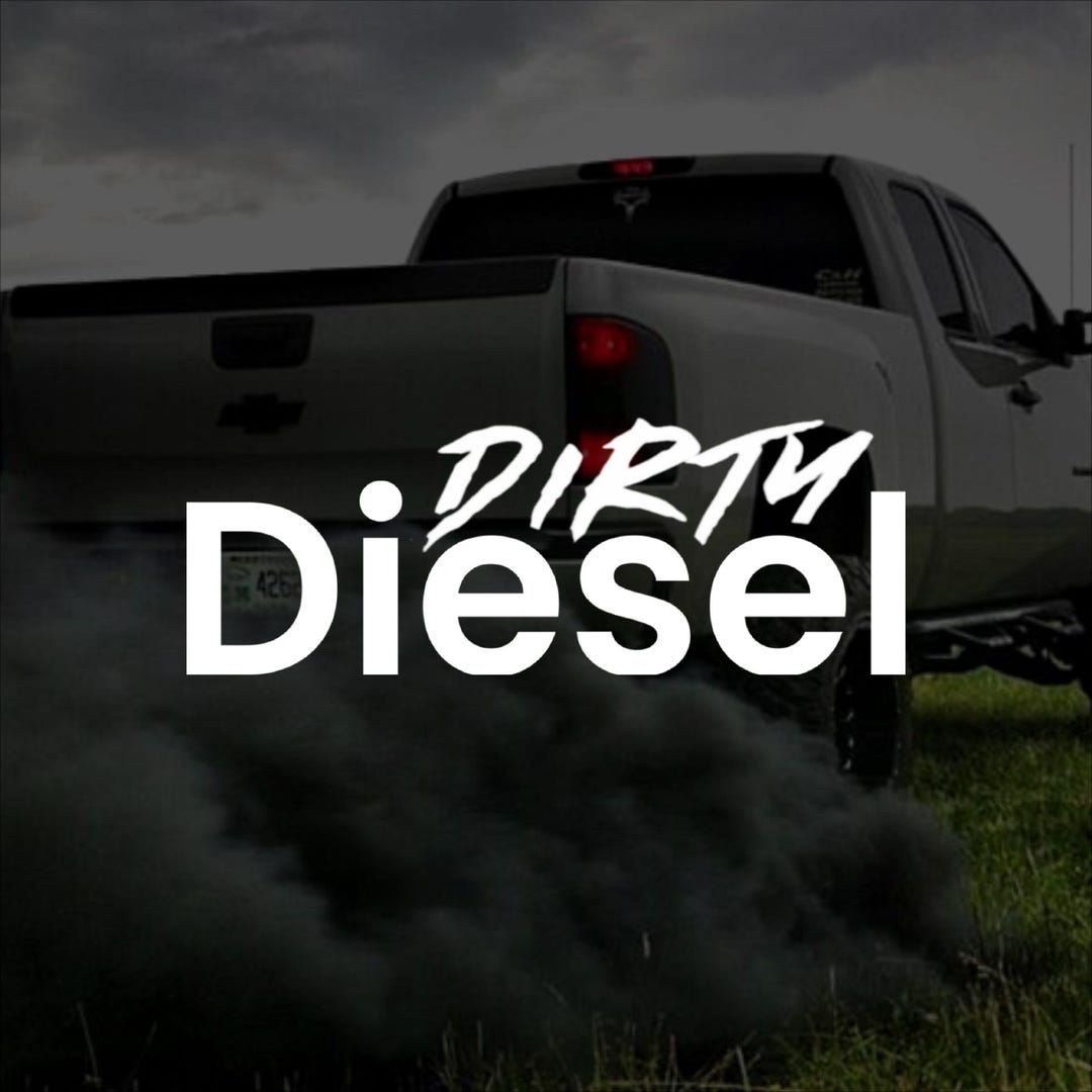 Dirty Diesel Sticker Vinyl Decal off Road Bumper Sticker - Etsy