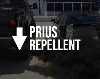Prius Repellent - Vinyl Decal Sticker - Etsy