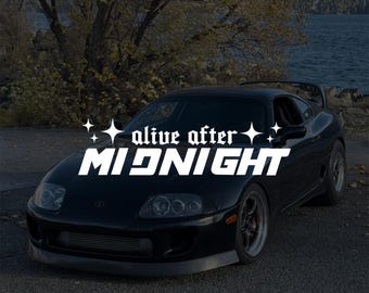 Midnight Jdm Decal | Jdm Car Decal | Jdm Car Sticker | Car Sticker for ...