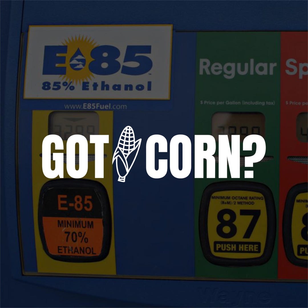 GOT CORN ? E85 Vinyl Decal Sticker Race Gas V3 - Etsy