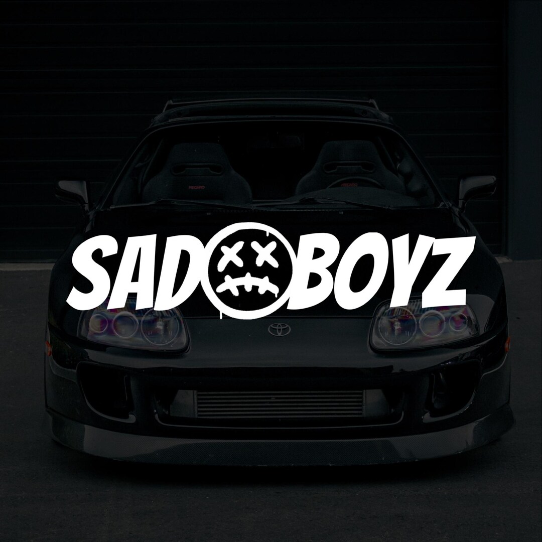 Sad Boys Vinyl Sticker Decal JDM ORIGINAL DESIGN - Etsy