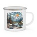 Retro RV Style Camping Mug Tin Camping Cup Vintage Camper Mug Explorer ...