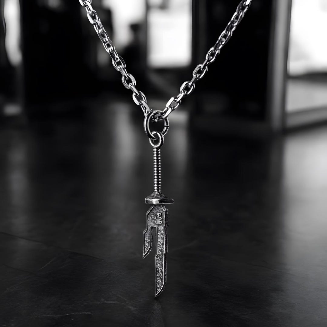 Spear of Heaven Anime Jewelry Custom Necklace JJK Jewelry Toji ...