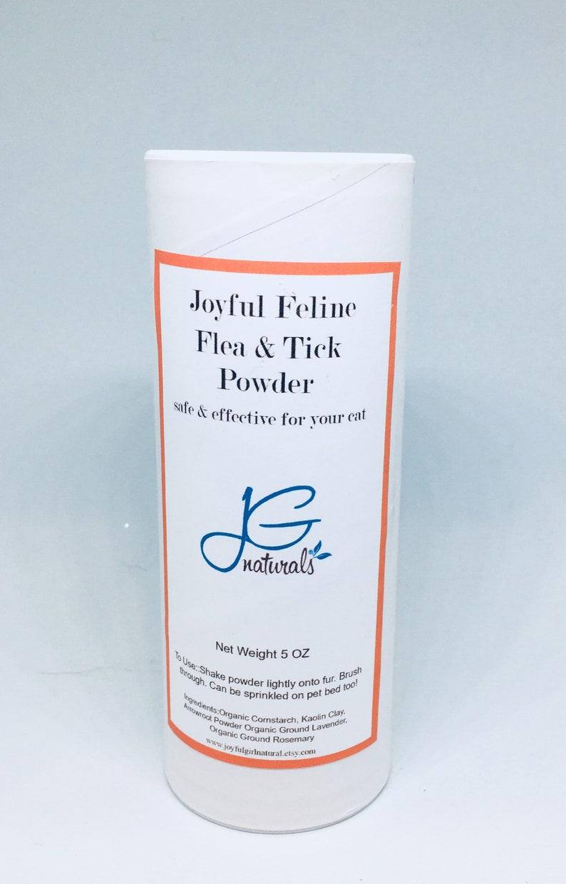 Natural Flea & Tick Repellent Cats Felineflea Powder - Etsy