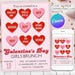 Galentines Invitation, Pink Red Conversation Hearts Invitation ...