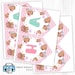 Capybara Party Flags, Cute Floral Pink Capybara Birthday Flag Banner ...