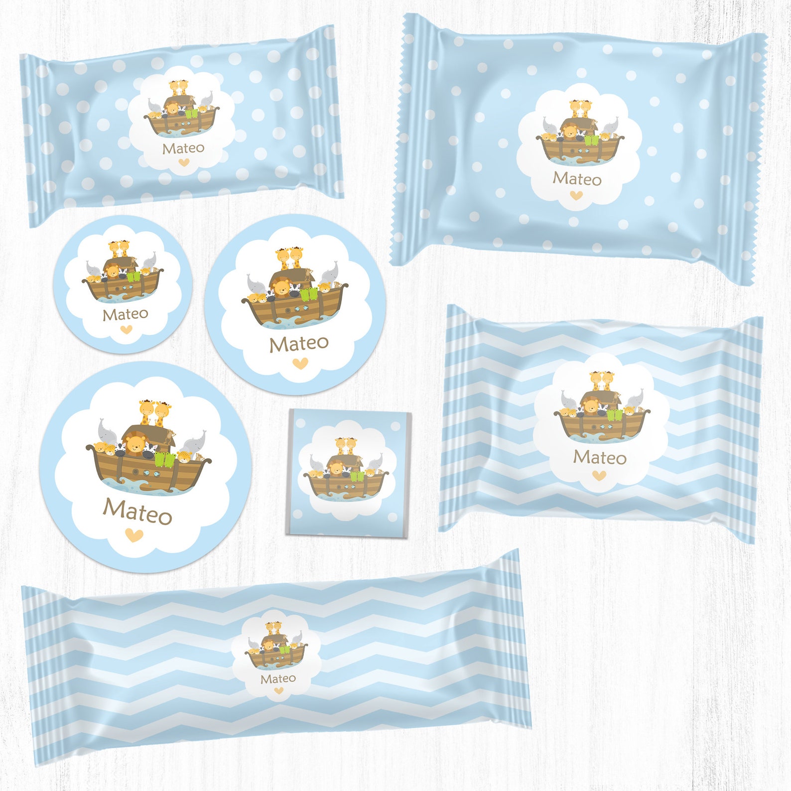 Noah's Ark Party Decorations Noah's Ark Birthday Party Invitation Noah ...