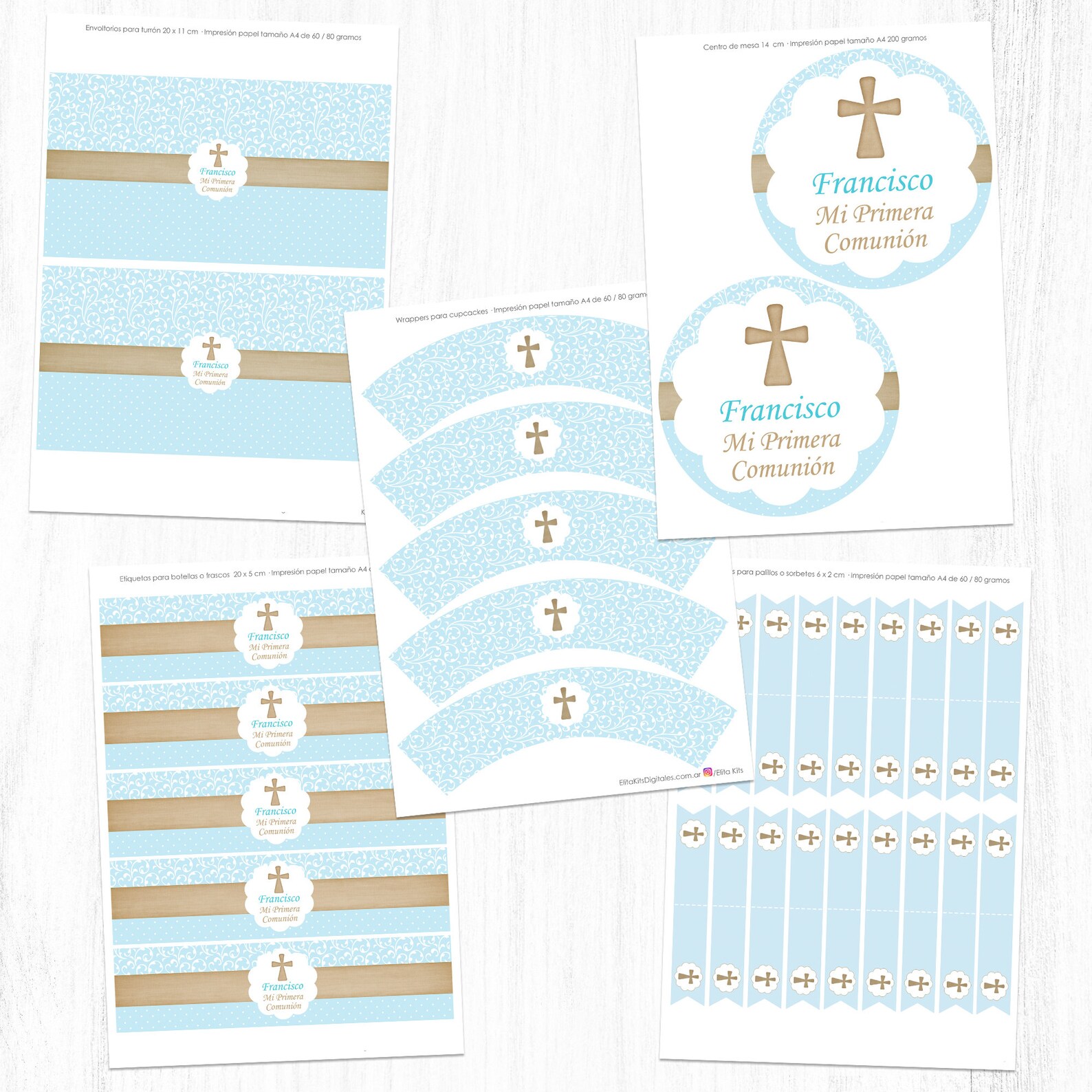 Printable first communion boy, first communion boy decorations ...