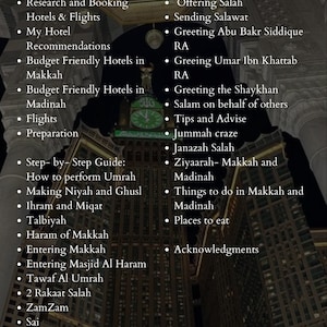 The Ultimate Umrah Guide - Etsy