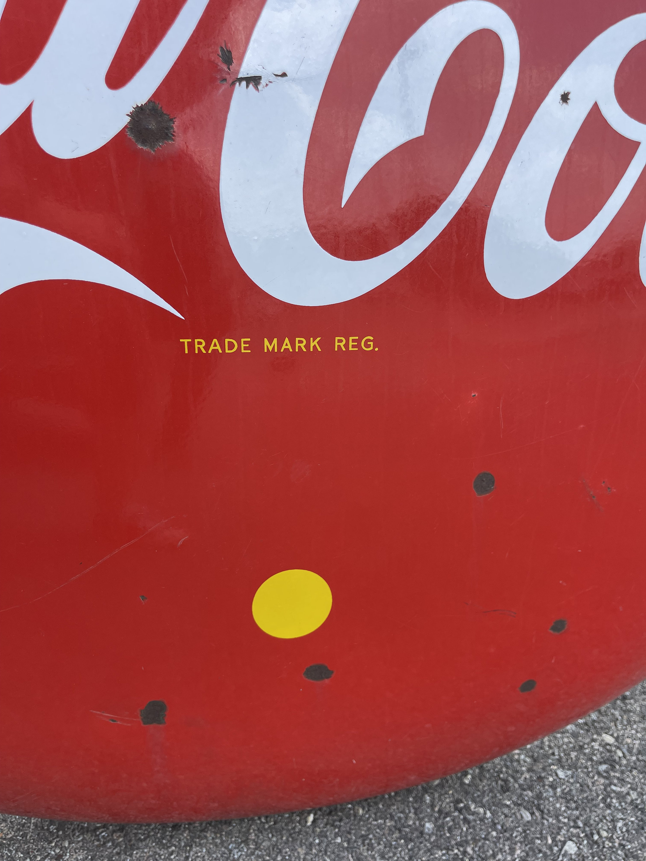 4ft. Original Vintage Coca-cola Canadian Porcelain Sign PICK UP in ...