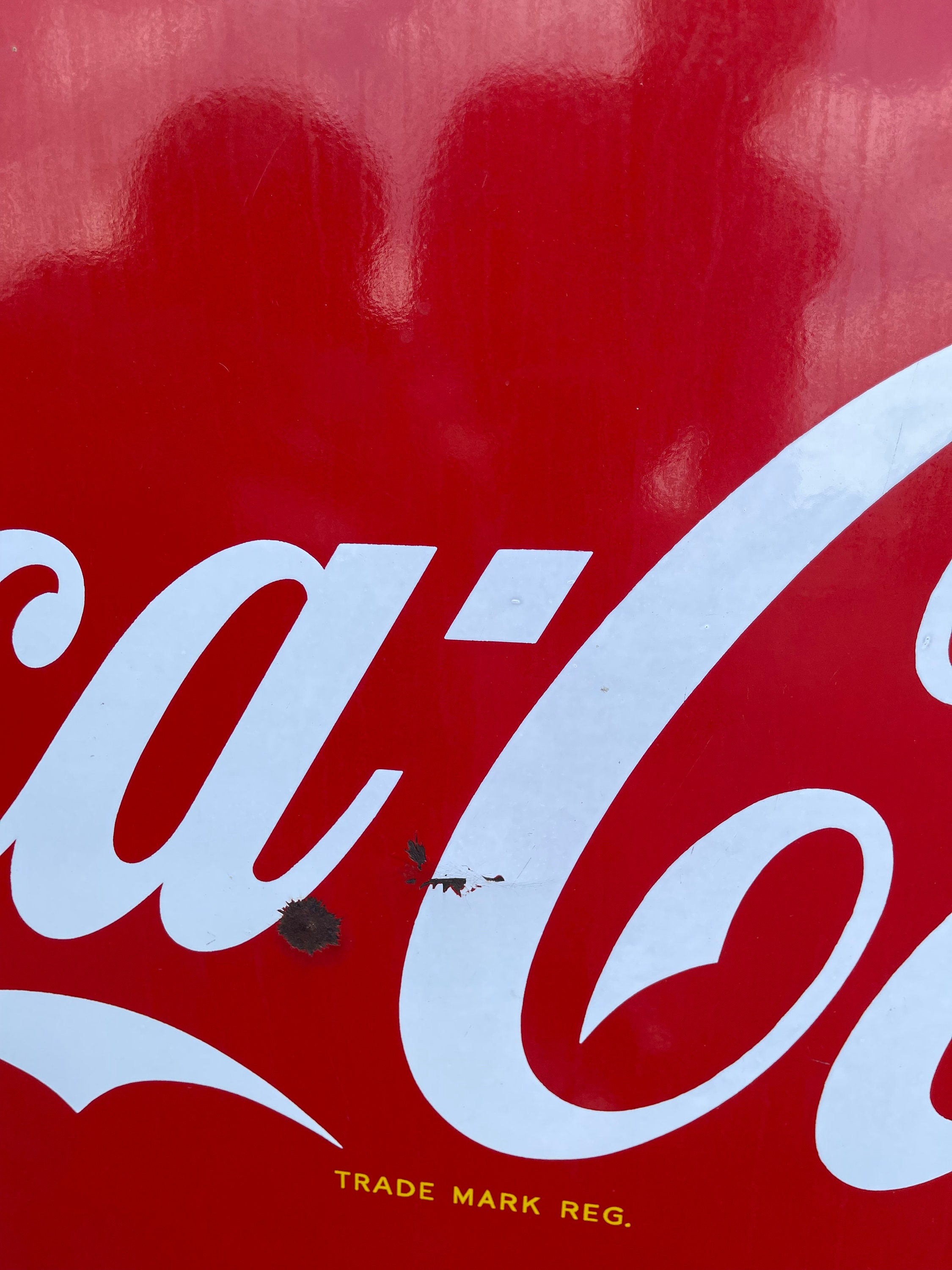 4ft. Original Vintage Coca-cola Canadian Porcelain Sign PICK UP in ...