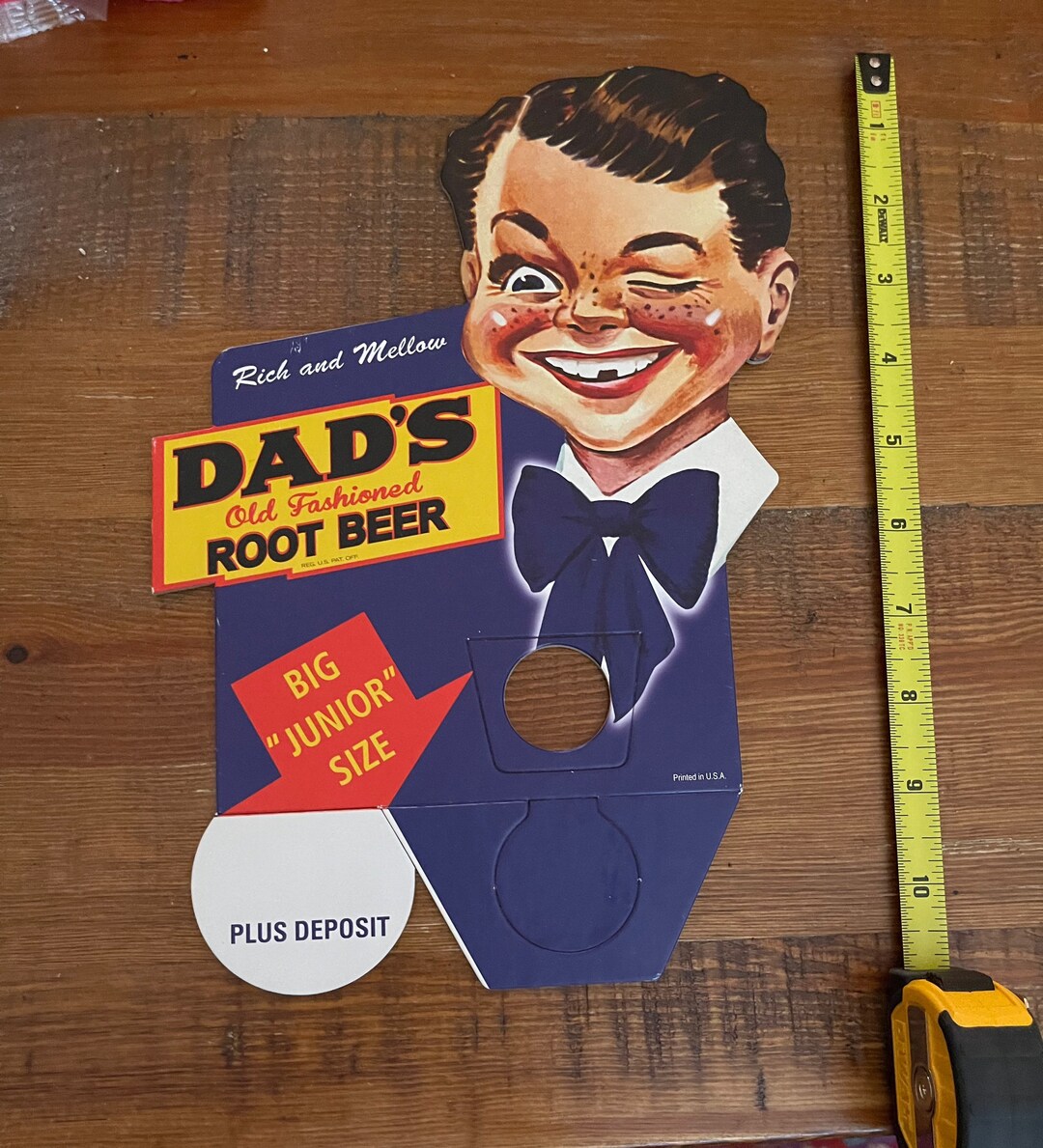 Vintage & Original NOS Dads Root Beer Bottle Carton Insert - Etsy