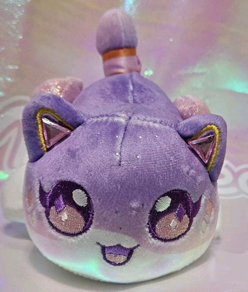 Plush Mystery Cat Ultra Rare Goddess Aphmau Friends Meeows New Cat Cat ...