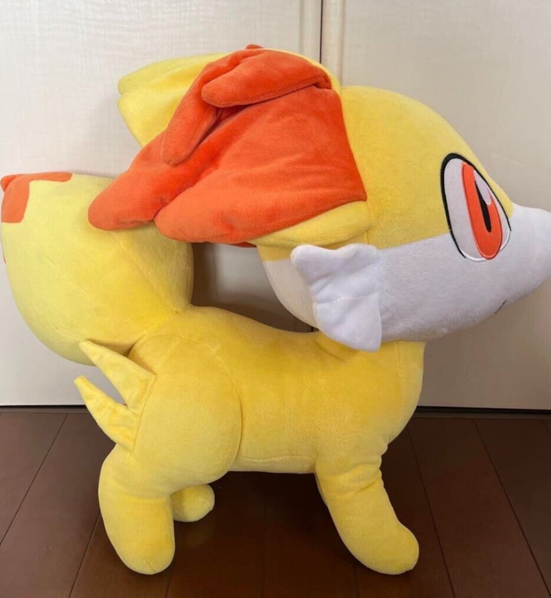 Pokemon Center Life-size Plush Toy Original Limited Fokko Fennekin - Etsy