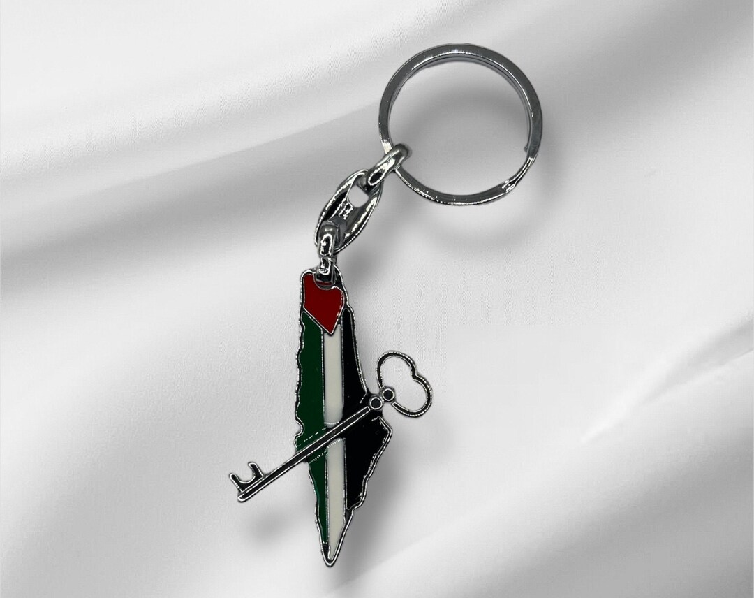 Palestine Keychain Handmade Gaza Keychain - Etsy