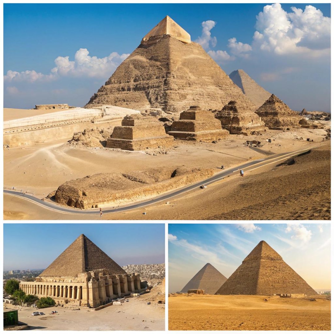 The Pyramids of Giza: Timeless Monuments of Ancient Egypt - Etsy