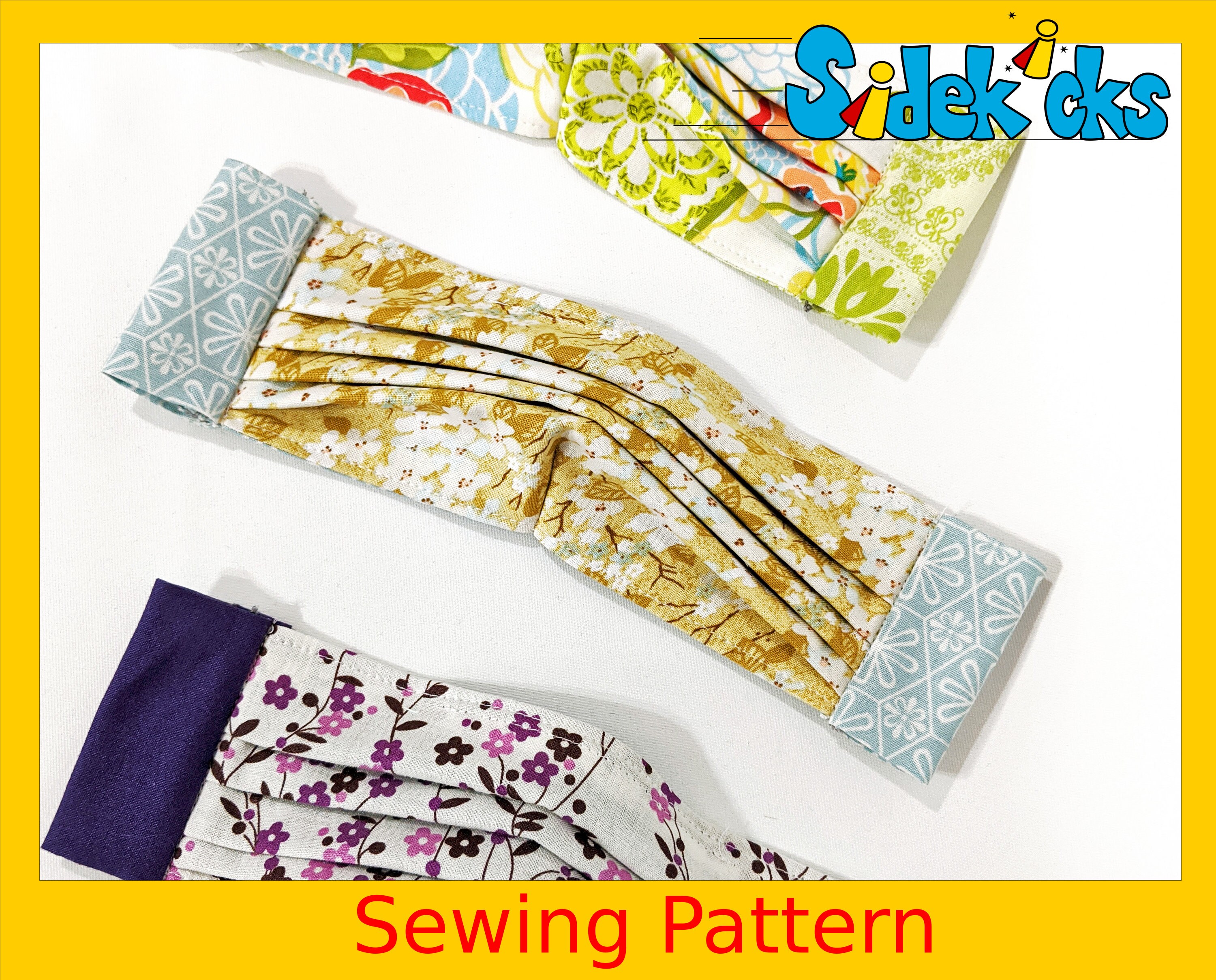 Almost Free Face Mask Pattern DIY Mask Sewing Pattern | Etsy