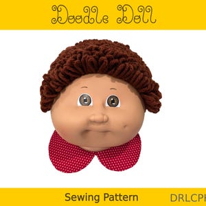 Cabbage Patch Kid Doll Clothes Removable Collar Sewing Pattern PDF ...
