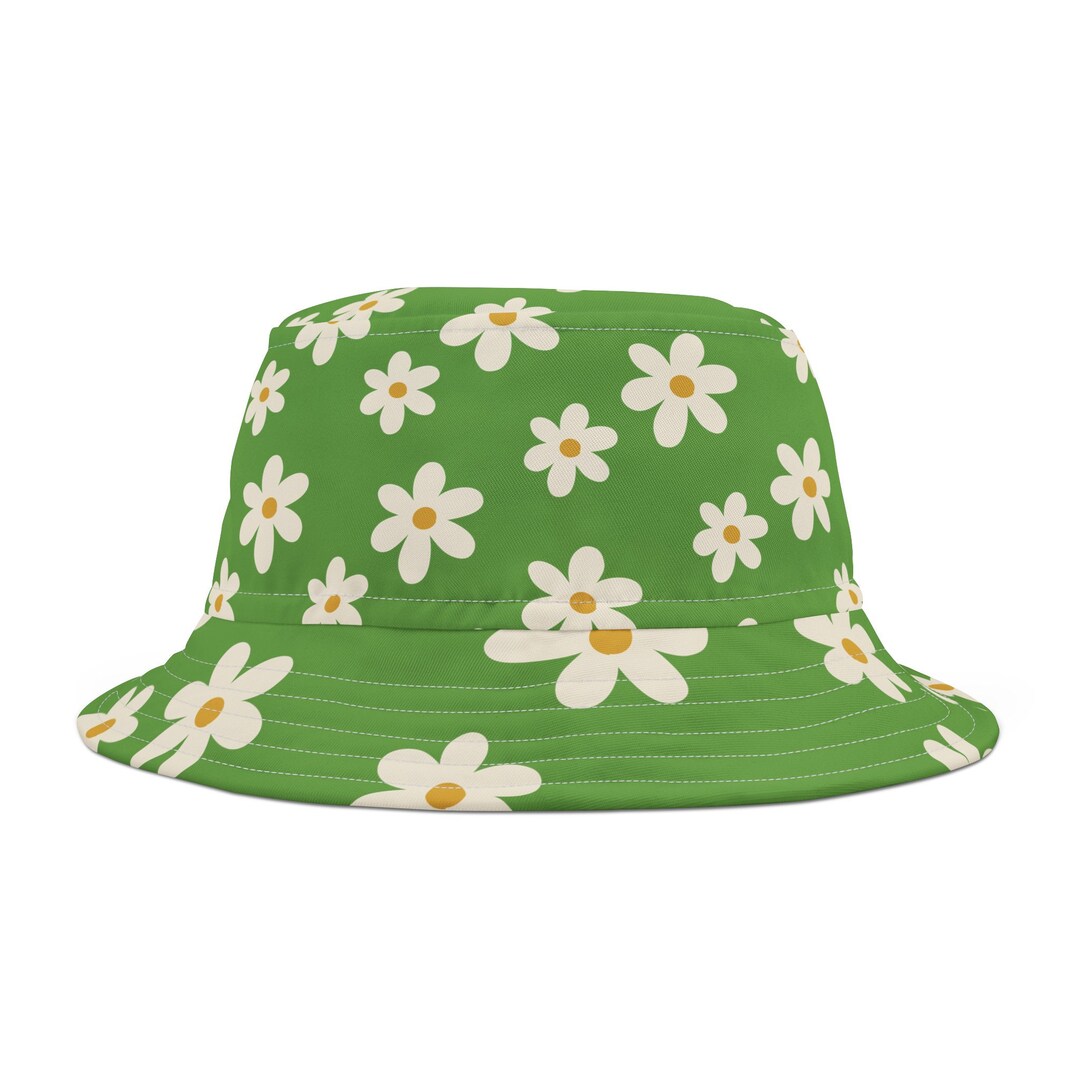 Light Green Bucket Hat - Etsy