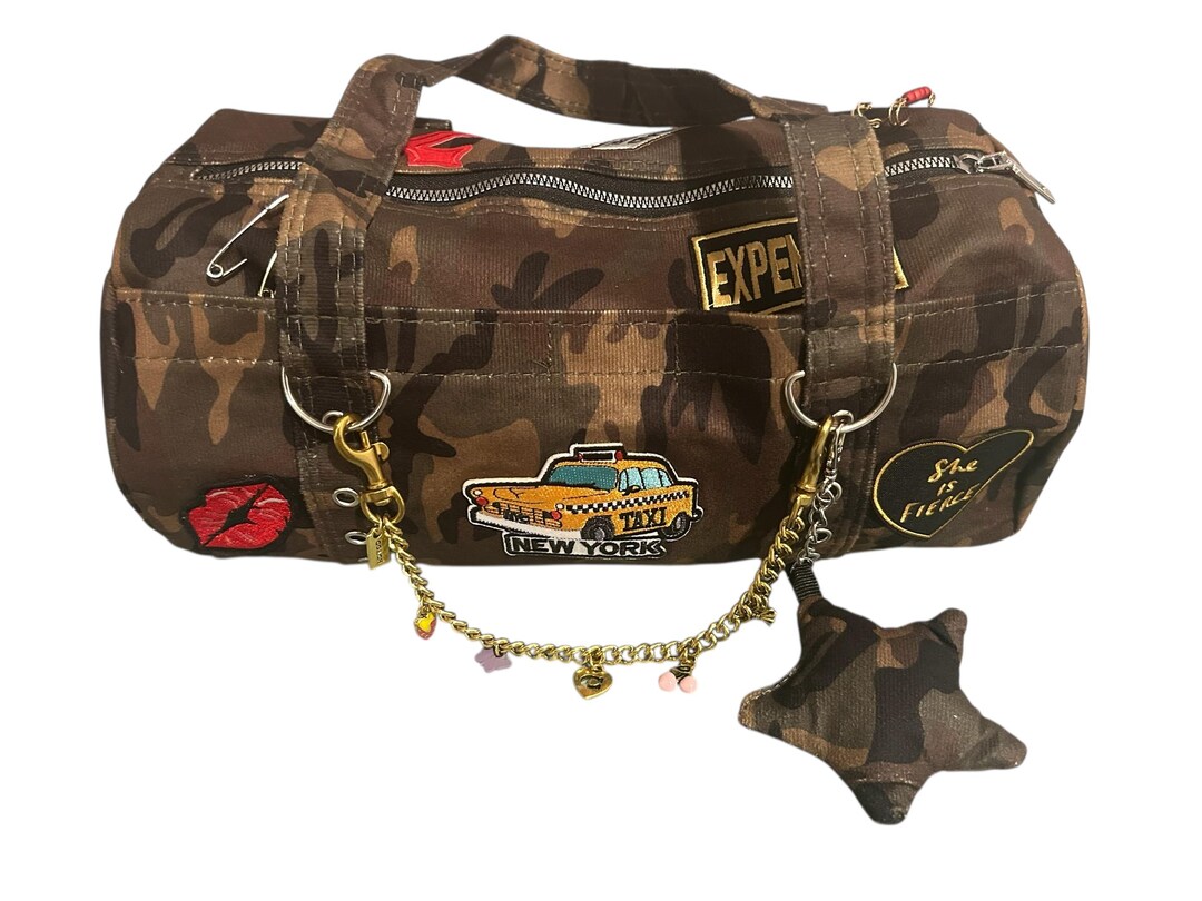Junk Purse - Camo - Yellow Cab - Etsy