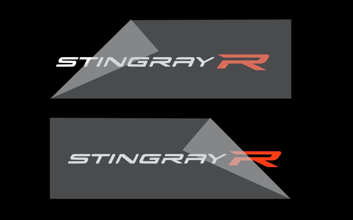 PAIR C8 Corvette Stingray R Racing IMSA Premium Decal Sticker C8 Z51 ...