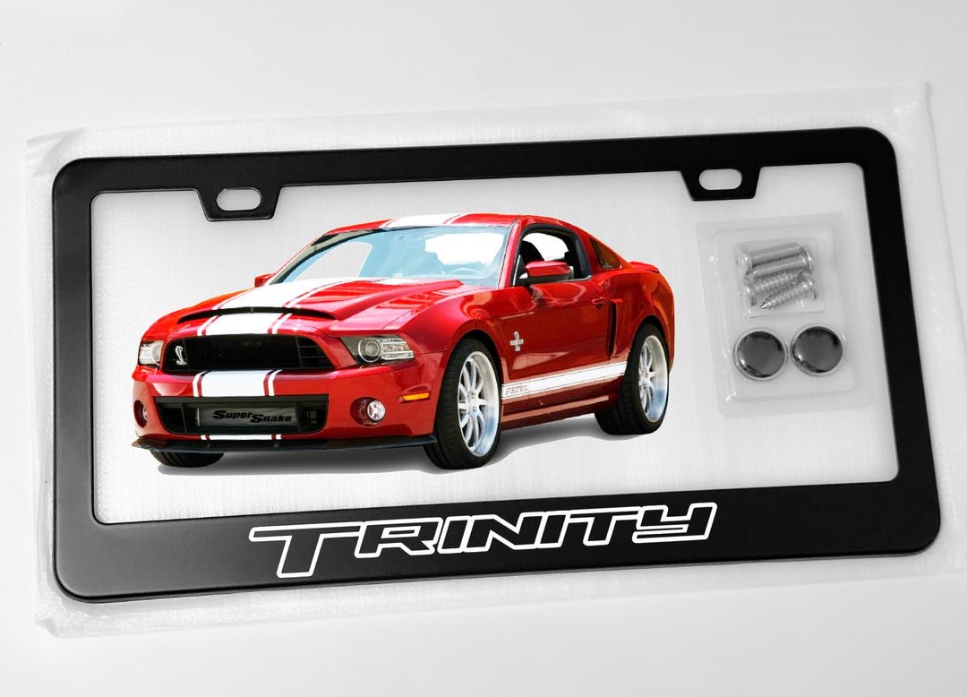 Trinity Codename for 5.8L Shelby Gt500 13 - 14 License Plate Frame ...
