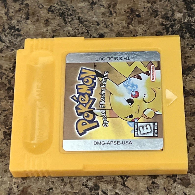 Pokémon: Yellow Version Special Pikachu Edition nintendo Gameboy Color ...
