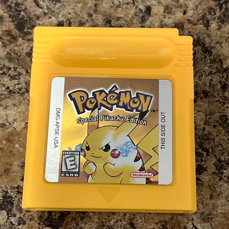 Pokémon: Yellow Version Special Pikachu Edition nintendo Gameboy Color ...
