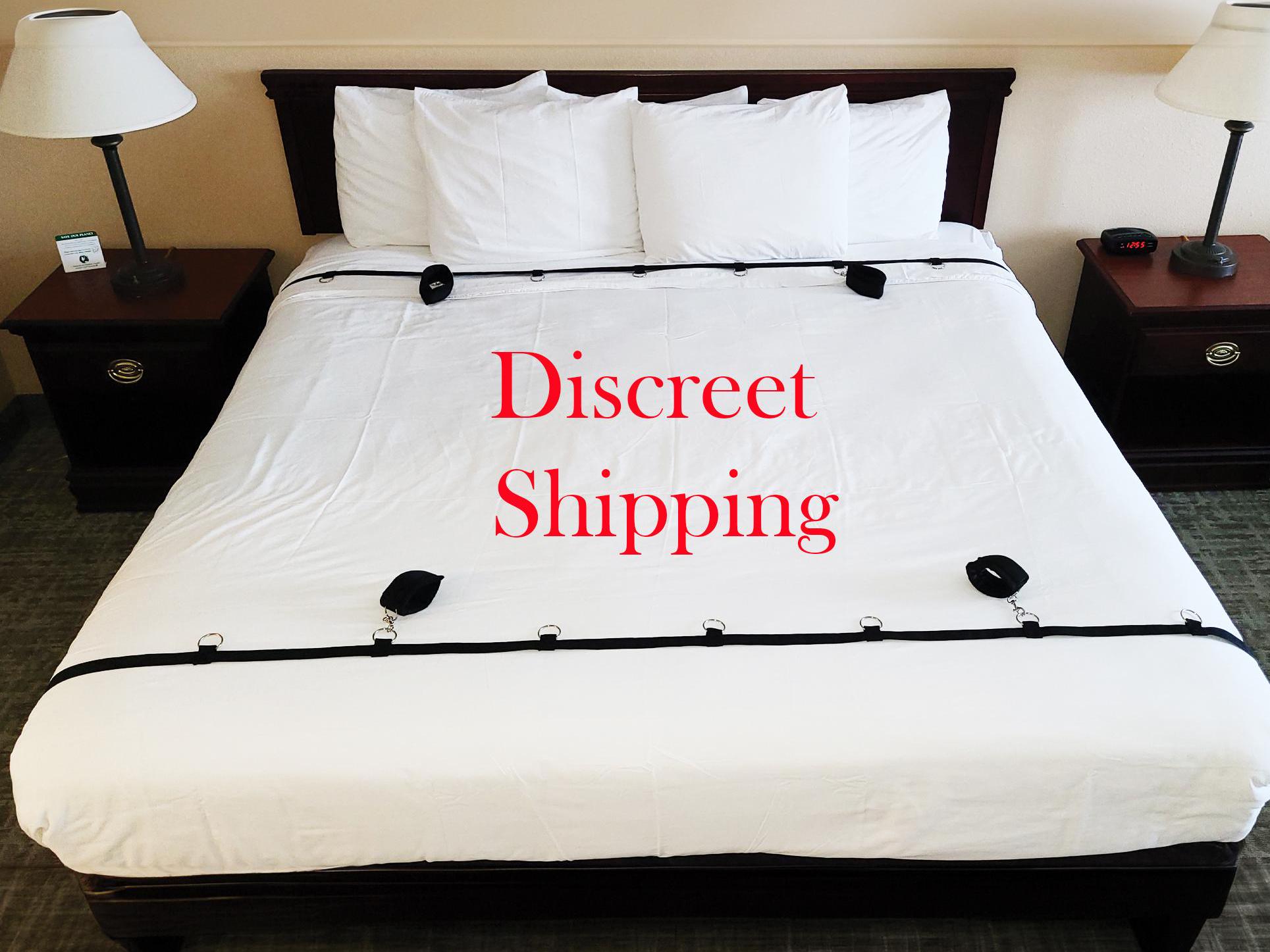 Bed Restraint Set, King and Queen Size, Multiple Positions, Ankle and ...