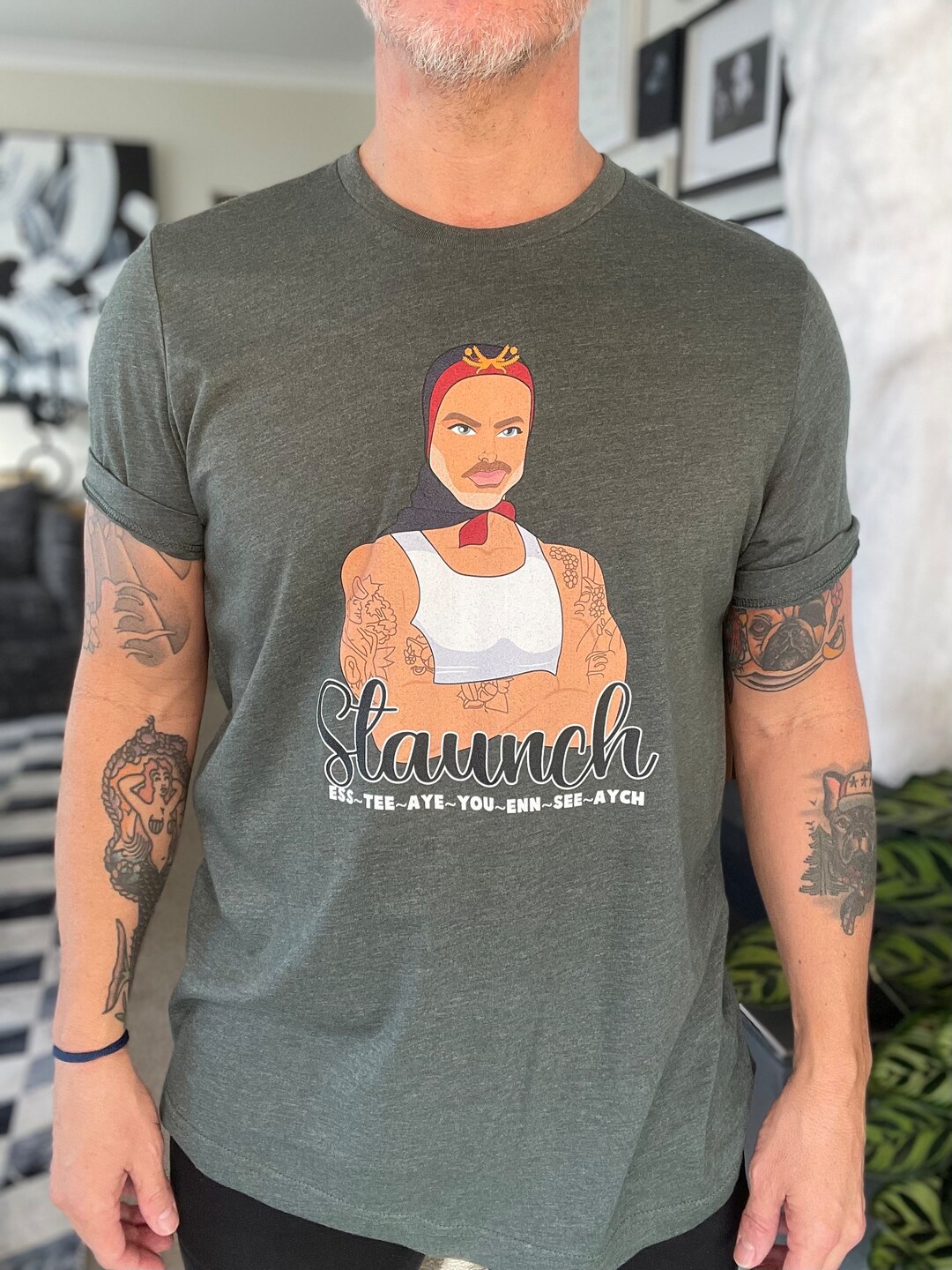 Fryer Tuck Staunch Tee - Etsy