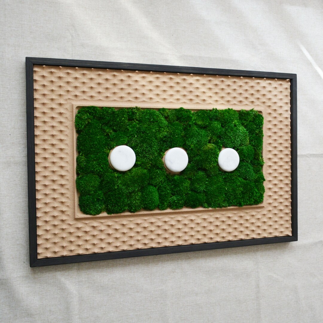 No. 38 Moss Zen Garden, Moss Sand Garden, Moss Wabi-sabi Decor, Moss ...