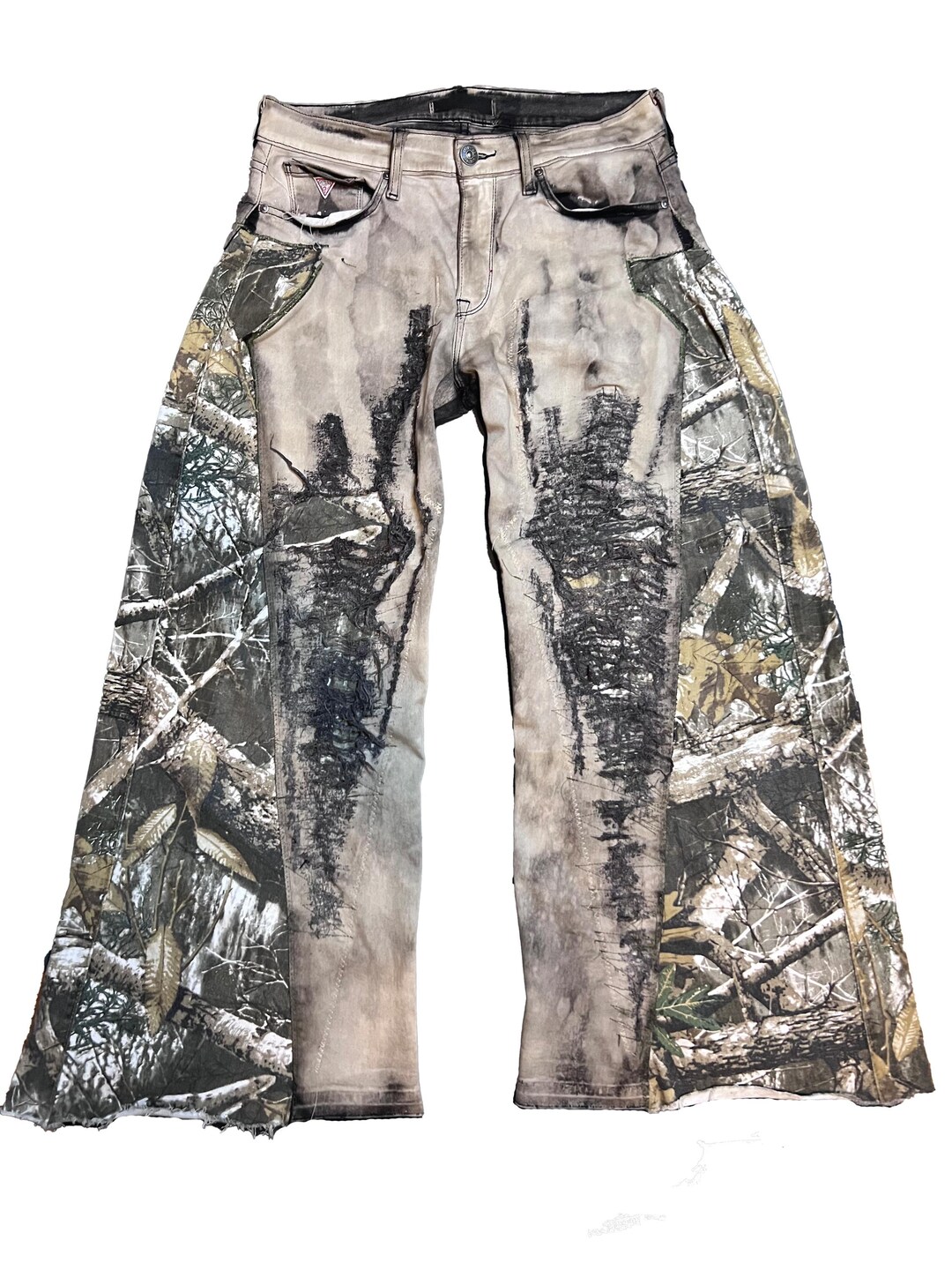 Baggy Camo Y2k Skate Pants - Etsy