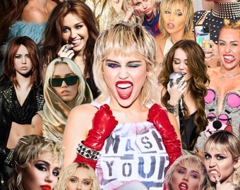 Miley Cyrus Flowers Card (digital) - Etsy