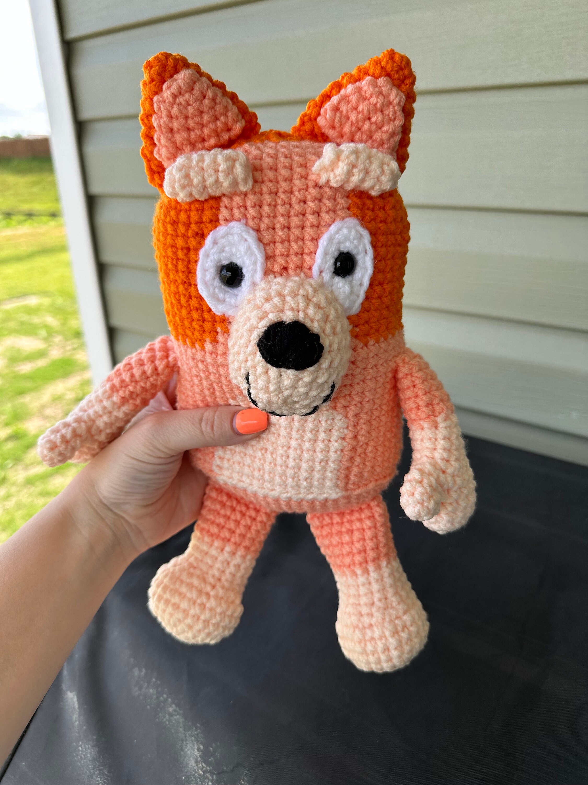 Bluey, Bingo, Blue Heeler, Crochet Dog, Doggy, Puppy, Handmade ...