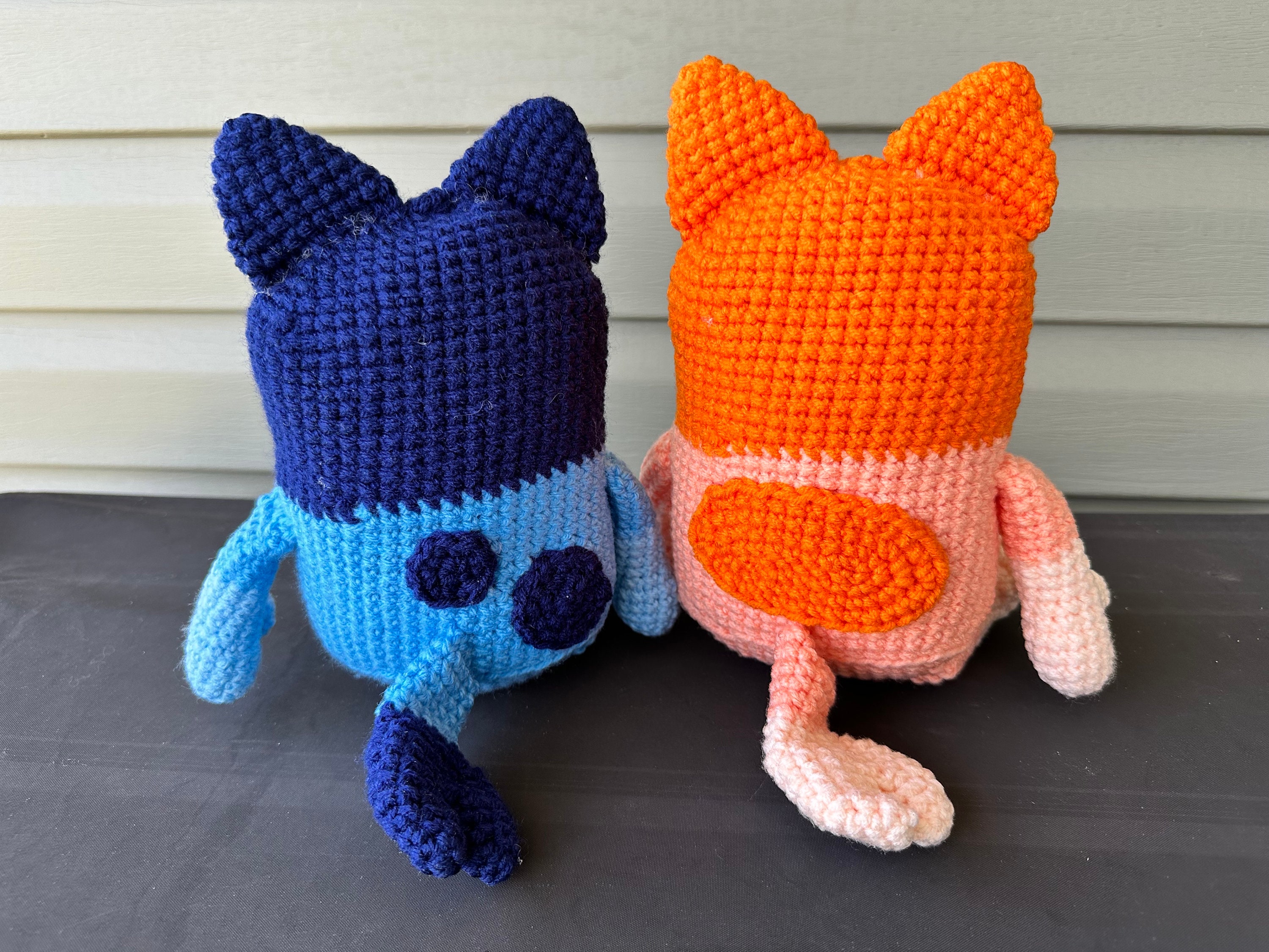 Bluey, Bingo, Blue Heeler, Crochet Dog, Doggy, Puppy, Handmade ...