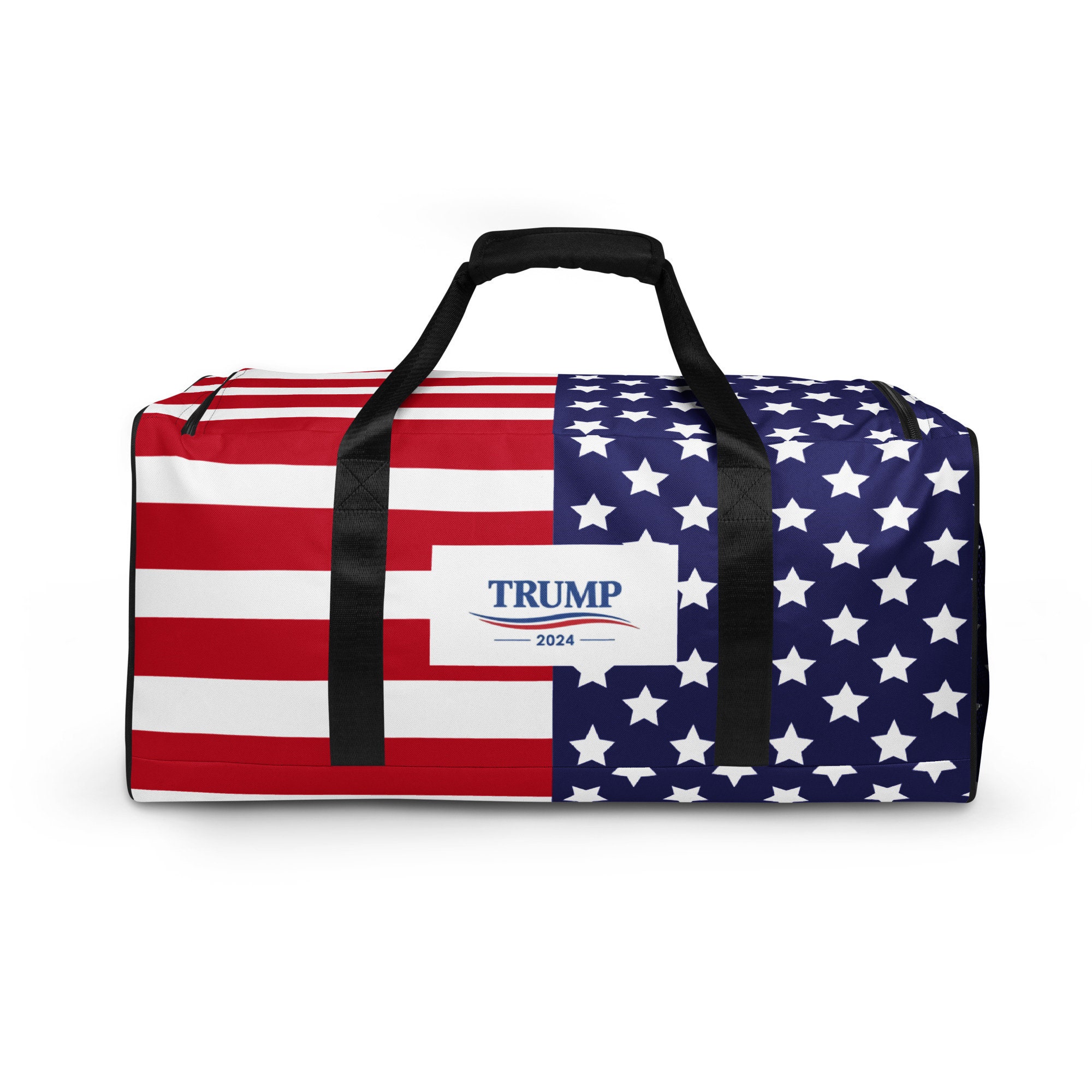Trump 2024 Duffle Bag American Flag Design - Etsy