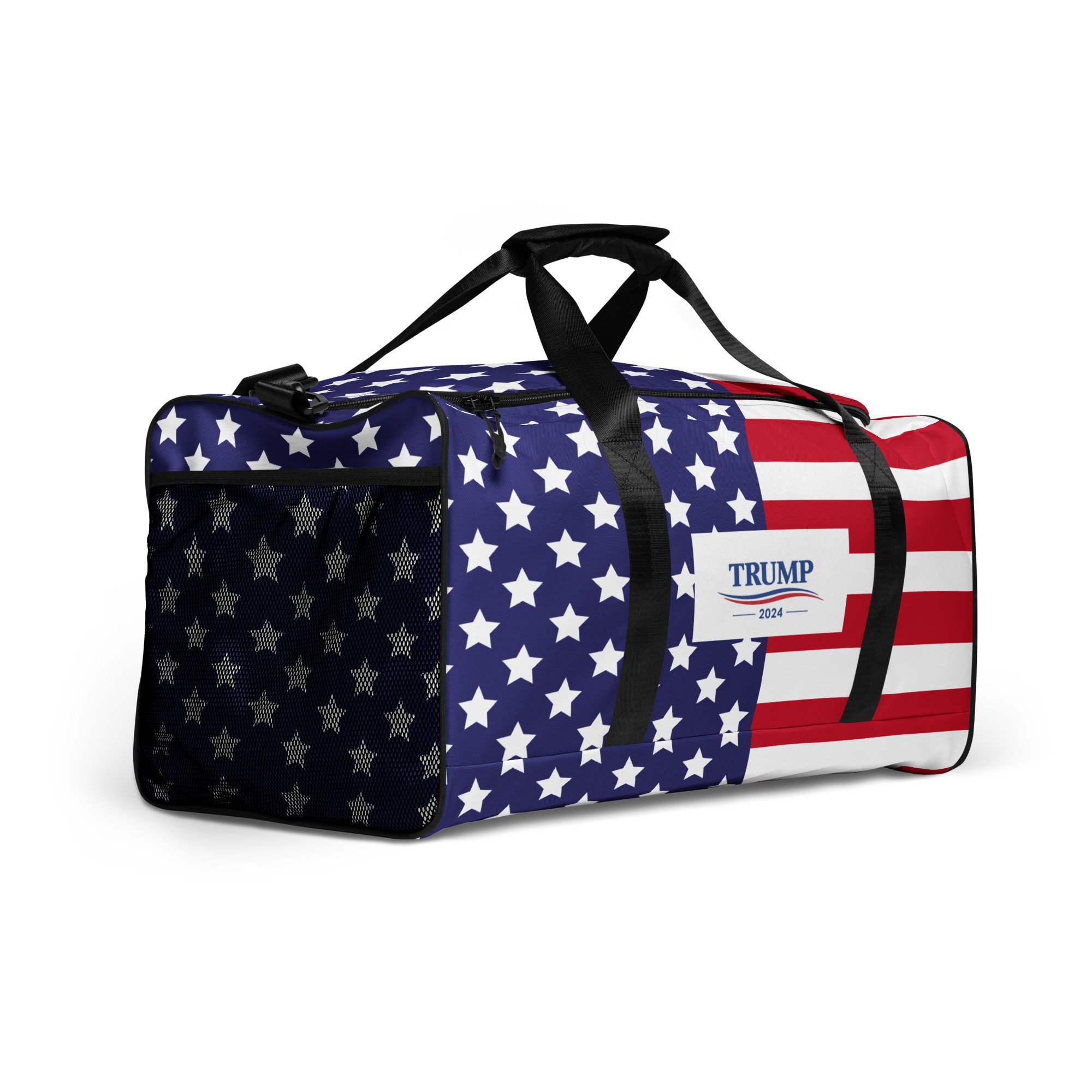 Trump 2024 Duffle Bag American Flag Design - Etsy