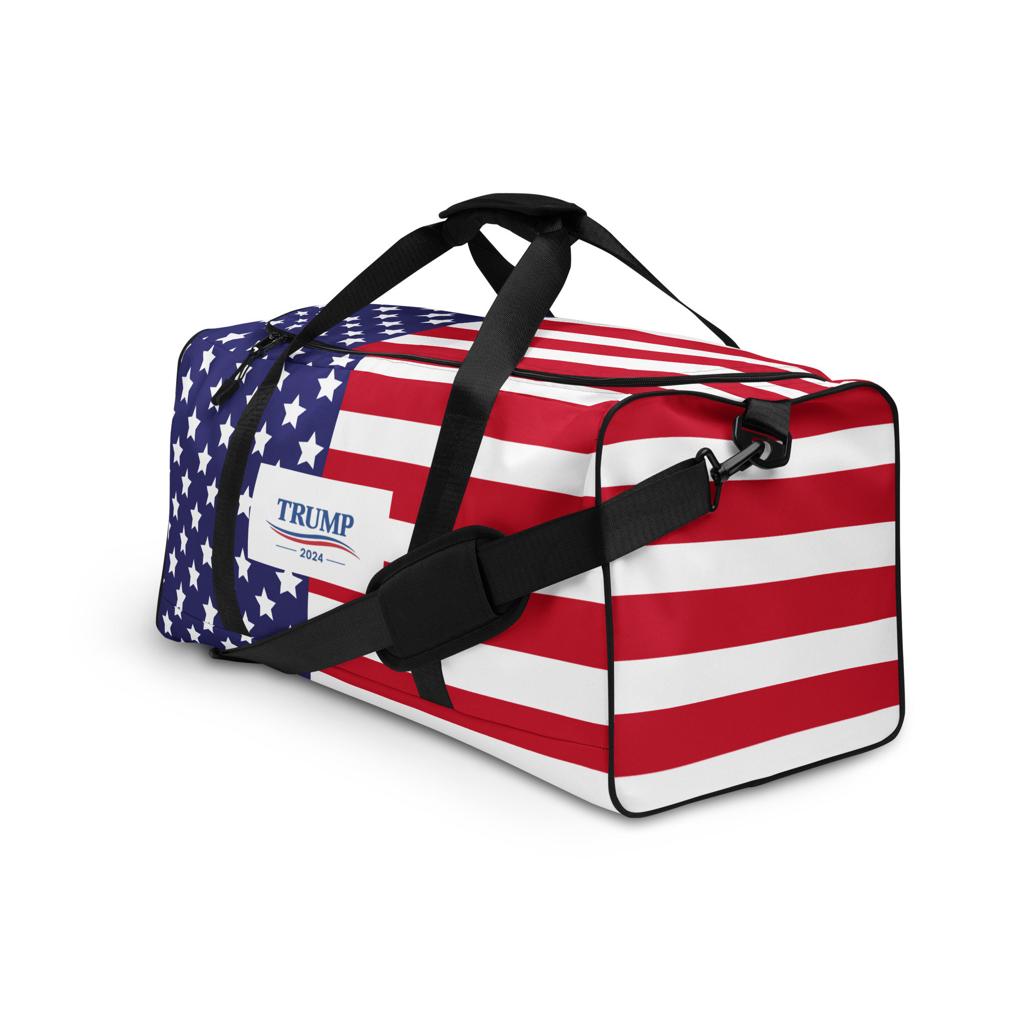 Trump 2024 Duffle Bag American Flag Design - Etsy