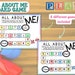 All About Me Game: Classroom Printable Board Game (instant Download) - Etsy