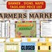 Farmers Market Pretend Play Printable Set (PDF) - Etsy