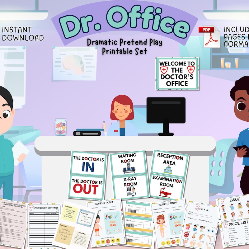 Doctor Pretend Play - Etsy