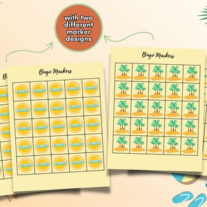 Summer Bingo Game for Kids: Printable Travel Activity (PDF) - Etsy
