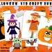 Halloween Character Craft Bundle: Kids Printable Activity (instant ...