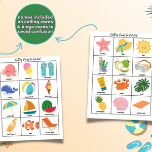 Summer Bingo Game for Kids: Printable Travel Activity (PDF) - Etsy