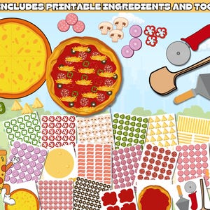 Pizza Shop Pretend Play Printable: Kids Pizzeria (instant Download) - Etsy